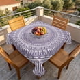 Bohemian Mantoro Motifs Pattern Table Cloth 54x54in, Waterproof Square ...