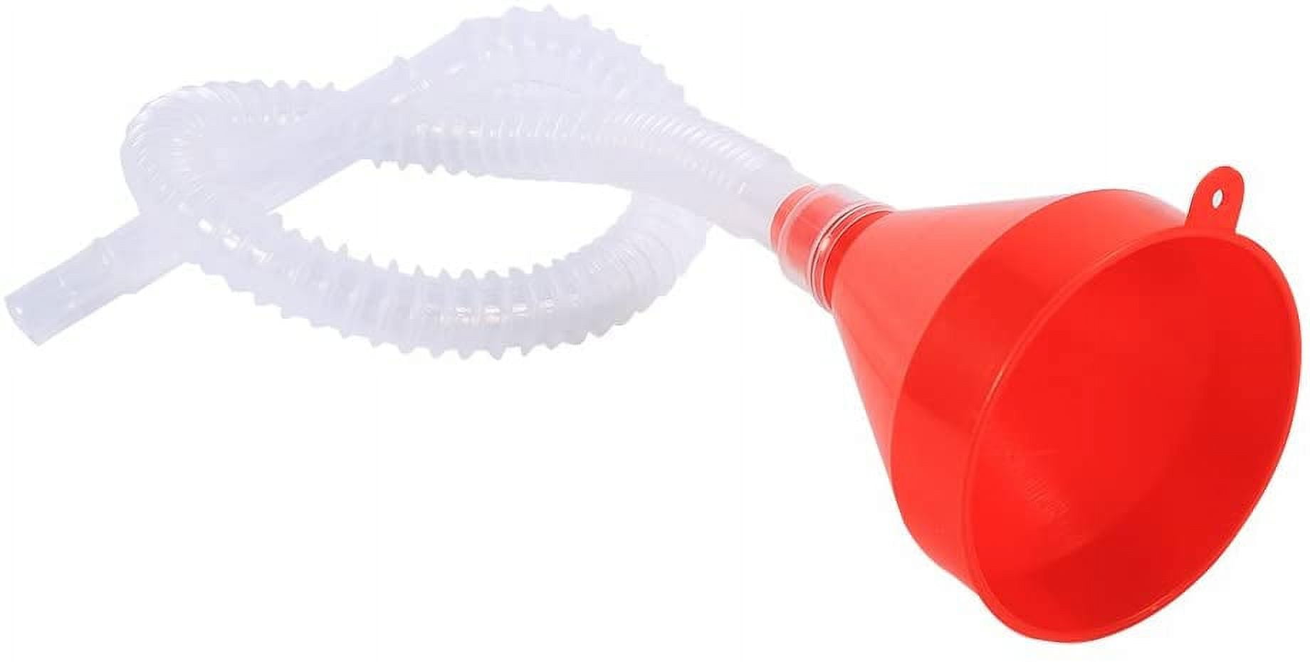 Embudo de plástico flexible para vehículo universal con boquilla de ...