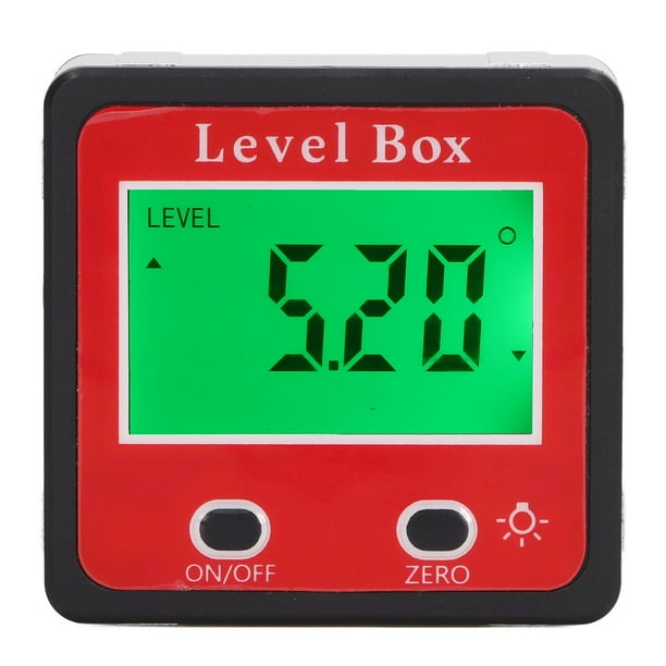 Digital Level Gauge,Digital Level Box LCD Angle Finder Box Digital ...
