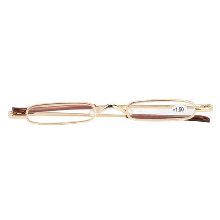 Pen Reading Glasses, Stainless Steel Slim Reading Glasses Ultra Clear ...
