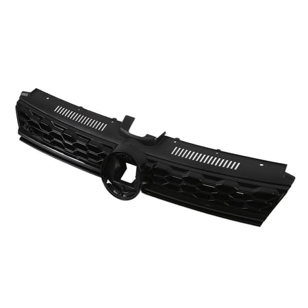 Honeycomb Grille,Gloss Black Honeycomb Grille Front Grill Replacement ...