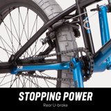 Mongoose Rebel X2 BMX bike, single speed, 20-inch wheels, black - Walmart.com