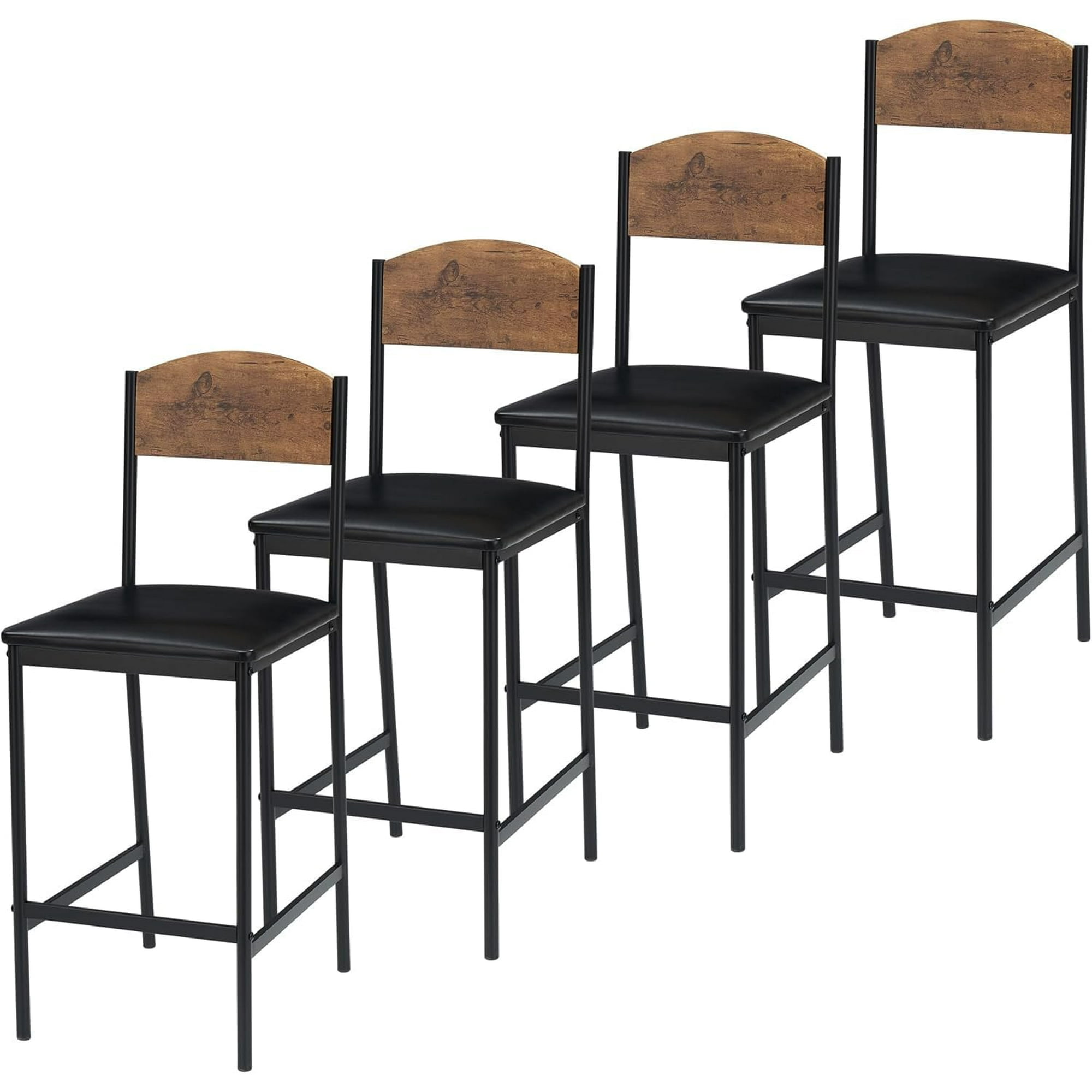 Click here for Tropow Modern Bar Stools Set Of 4 - 25.2 Counter H... prices