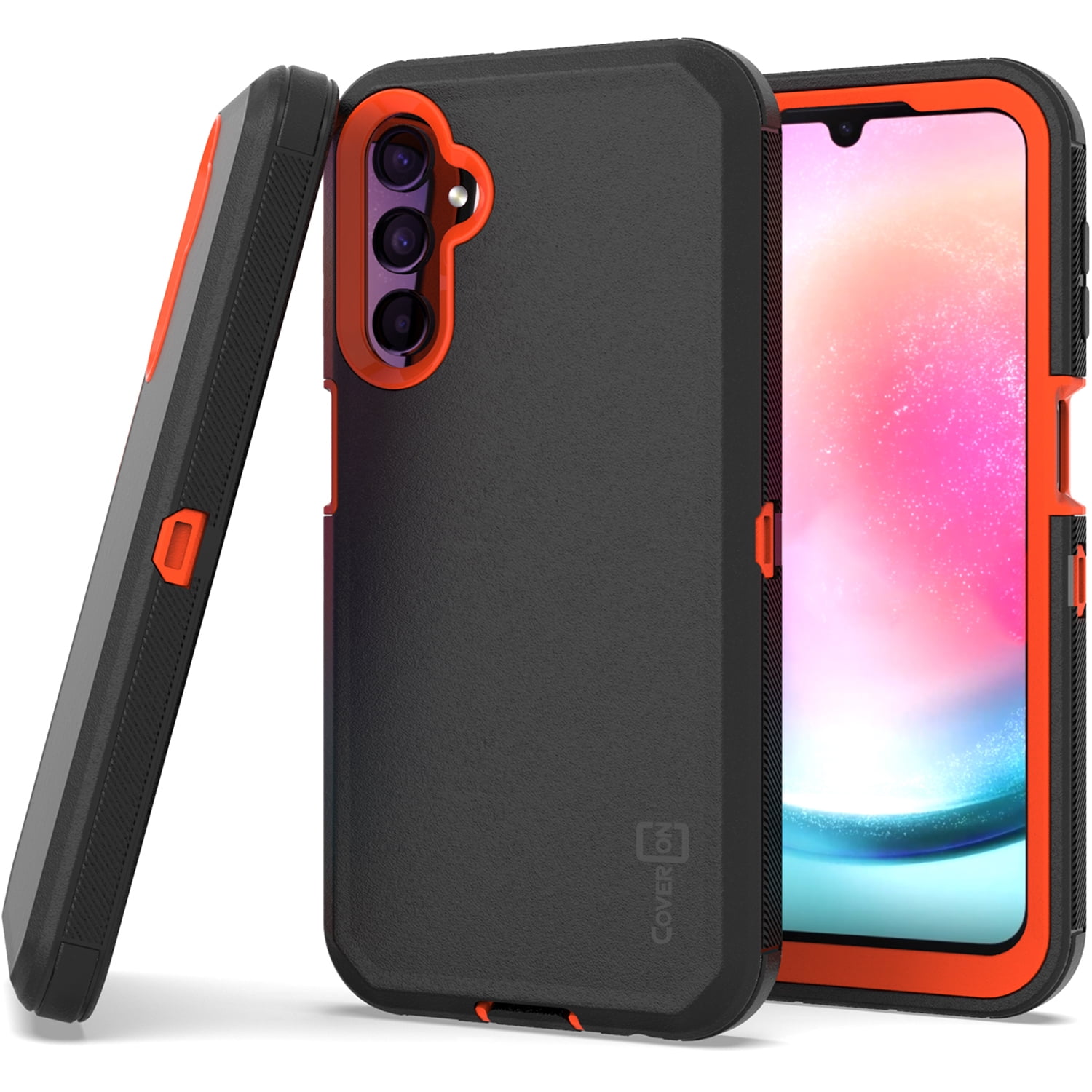 CoverON For Samsung Galaxy A24 Case, Military Grade Heavy Duty Full ...