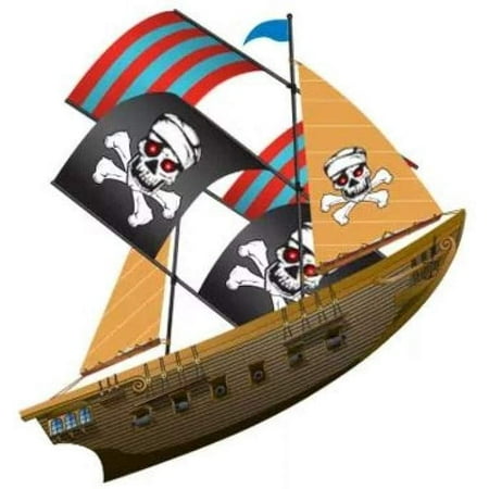 X-Kites Supersized Nylon Kite 3D Pirate Ship 33" | Walmart Canada