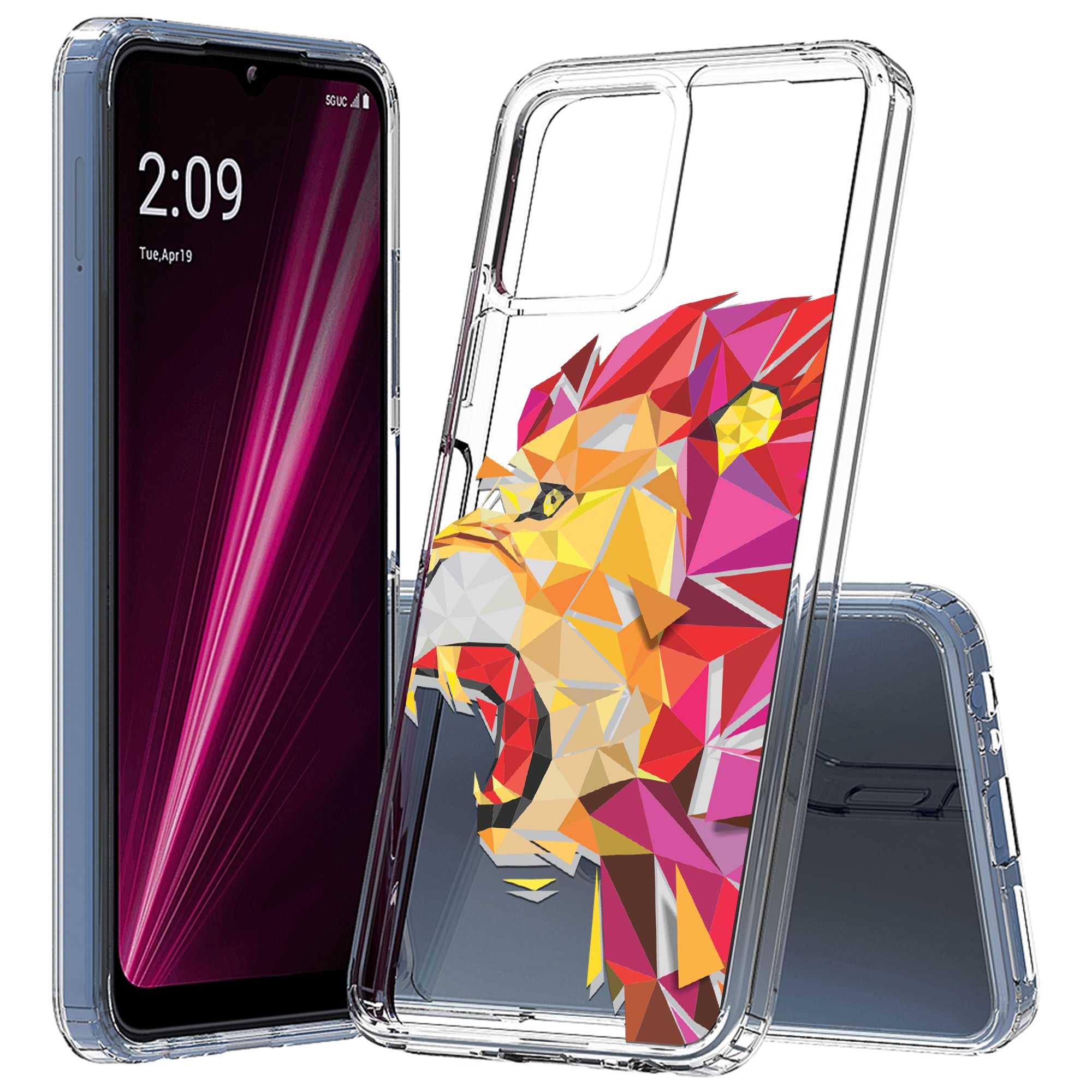 AquaFlex Designed For T-Mobile REVVL 6 5G Case Transparent Clear ...