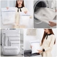 NUOLUX Bra Mesh Wash Bags White Lightweight Polyester for Home Use ...