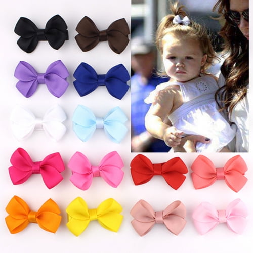 Click here for Fascigirl 20-Pcs Kids Cute Bow Alligator Hair Clip... prices