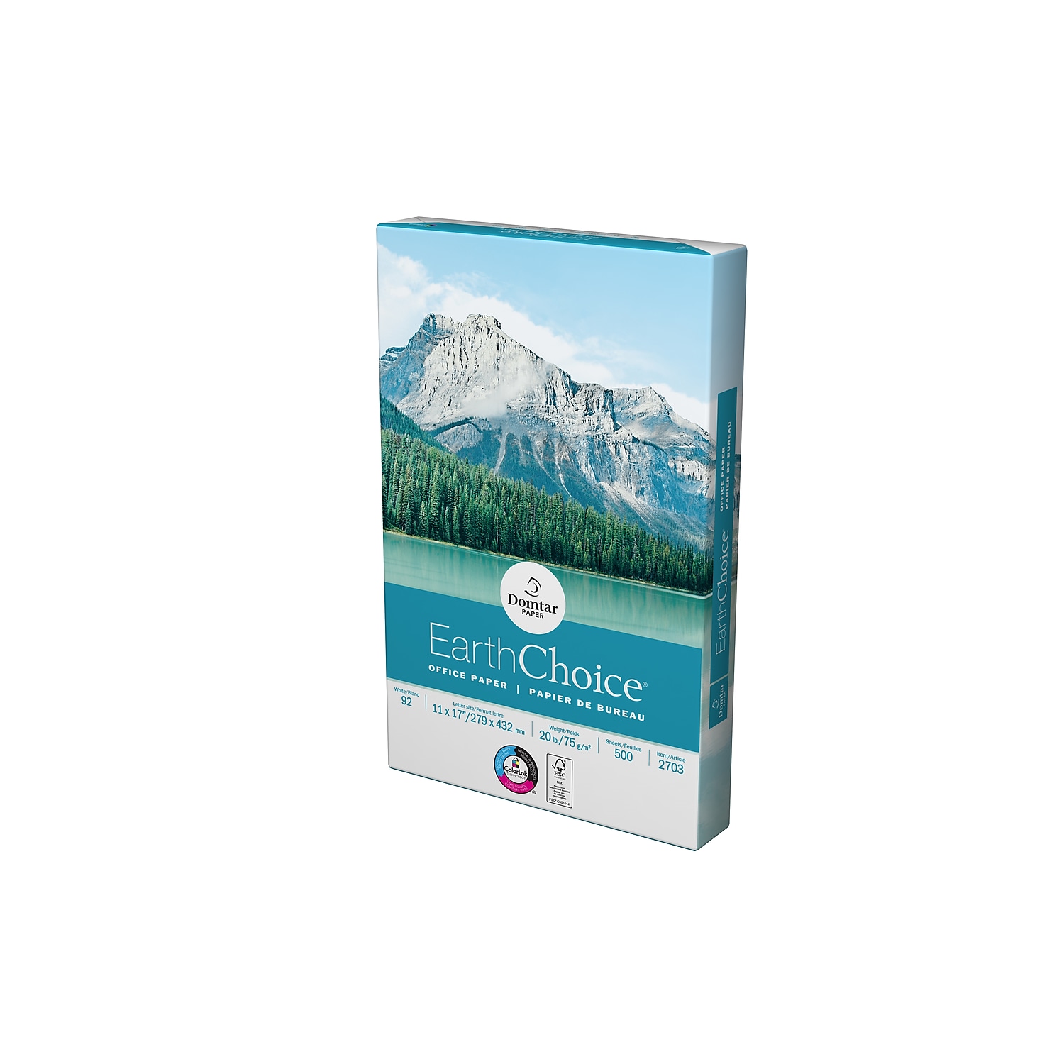 Domtar EarthChoice 11" x 17" Multipurpose Paper 20 lbs. 2703 - Walmart.com