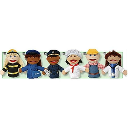 Multi Ethnic Career Puppet 6 Set Of All Career Puppets - Walmart.ca