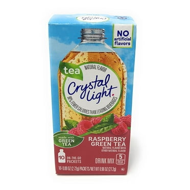 Crystal Light Green Tea Raspberry Drink Mix (20 Pitcher Packets, 4 ...