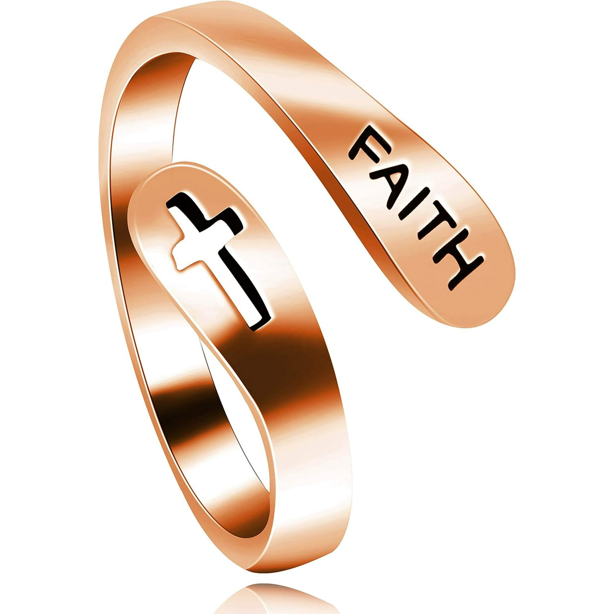 Click here for Hahdaxia Adjustable 925 Sterling Silver Cross Fait... prices