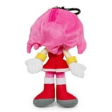 Sonic The Hedgehog Amy Rose Plush Doll with Key Chain - Stuffed Animal ...