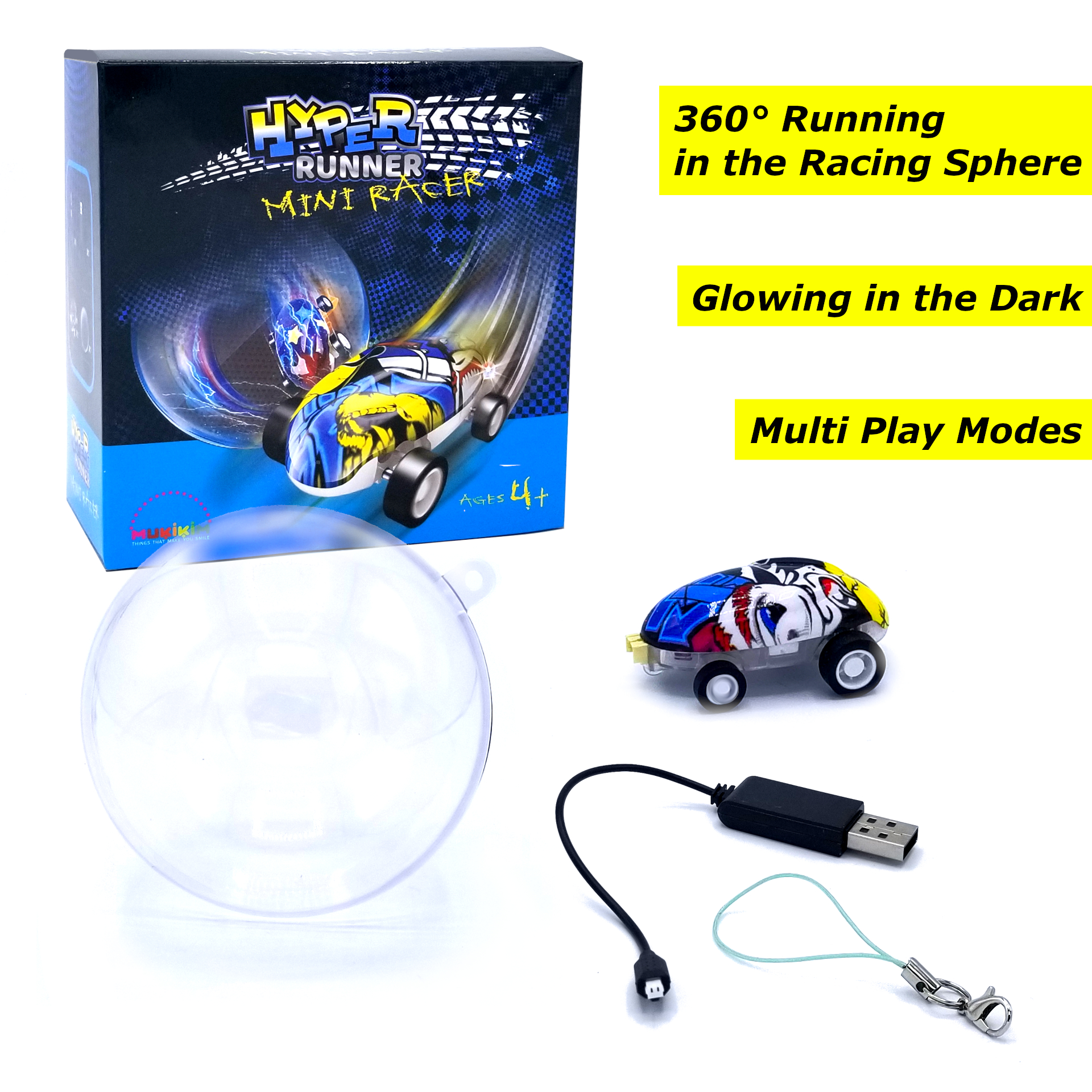 Hyper Runner - Mini Racer – Micro Race Car Performs High-Speed Stunts ...