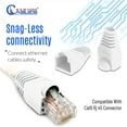 Cat6 Ethernet Cable Connector Boots White RJ45 Connectors Network Cable ...