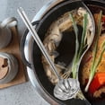 Hot Pot Soup Spoon with Hanging Design, Kitchen Ladle for Soup, Oil ...