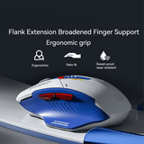 Wireless Game Mouse Silent Rechargeable Mouse Type-C LED Light Mouse ...