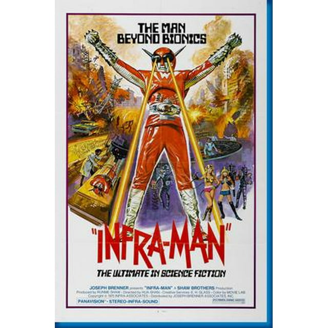Inframan Movie Poster Art Poster 24x36 Unframed, Age: Adults, Rectangle ...