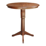 International Concepts Extendable Bar Table in Espresso - Walmart.com