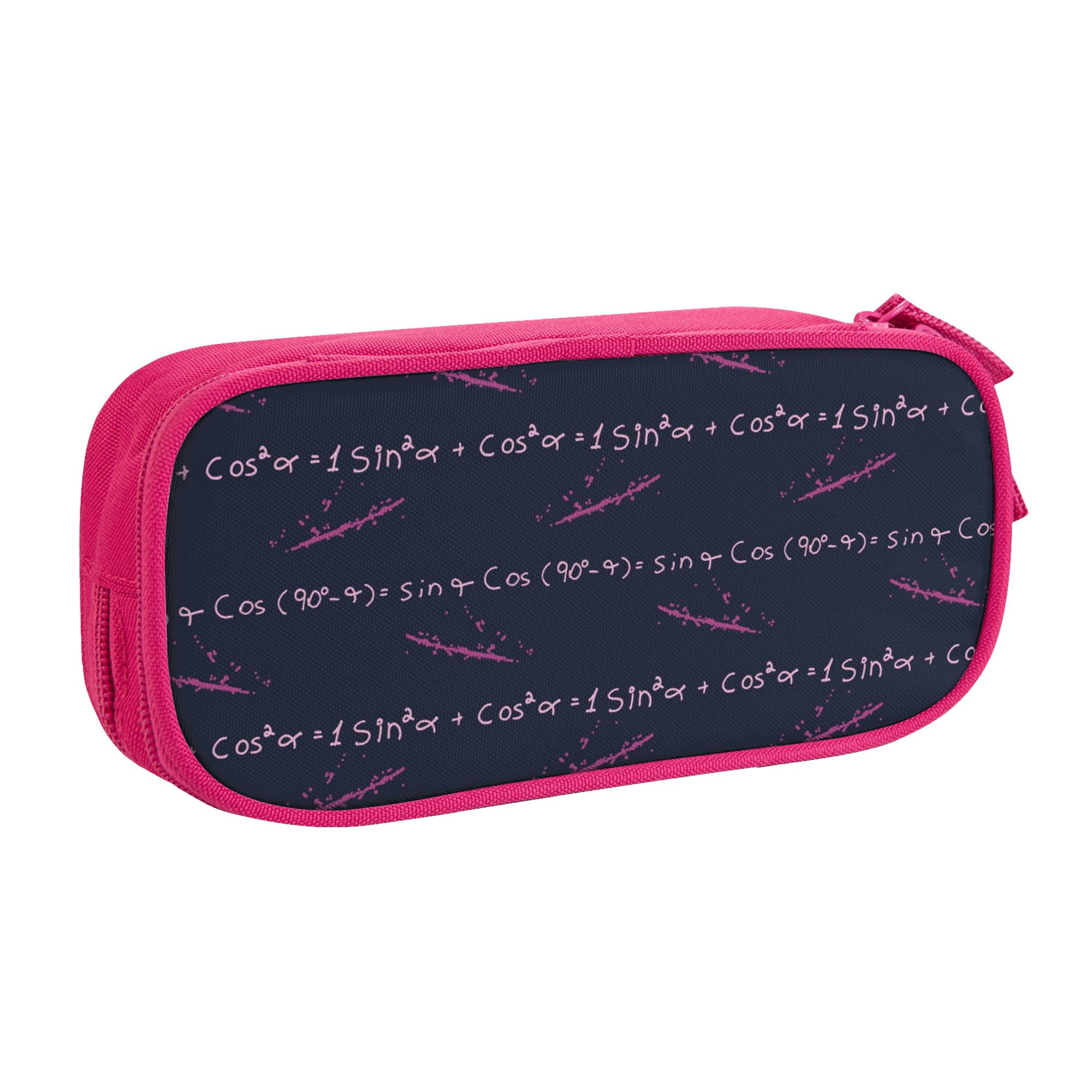 TEQUAN Large Capacity Pencil Case, Mathematics Trigonometry Doodles ...