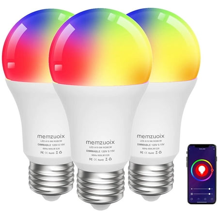 E12 Led Candelabra Smart Light Bulbs, Memzuoix 2.4G WiFi Chandelier ...