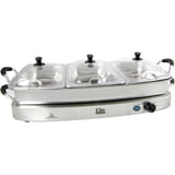 Elite Platinum EWM-9933 Triple Deluxe Buffet Server - Walmart.com