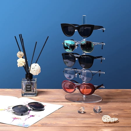 Transparent Acrylic Detachable Sunglasses Frame Display Stand Glasses ...
