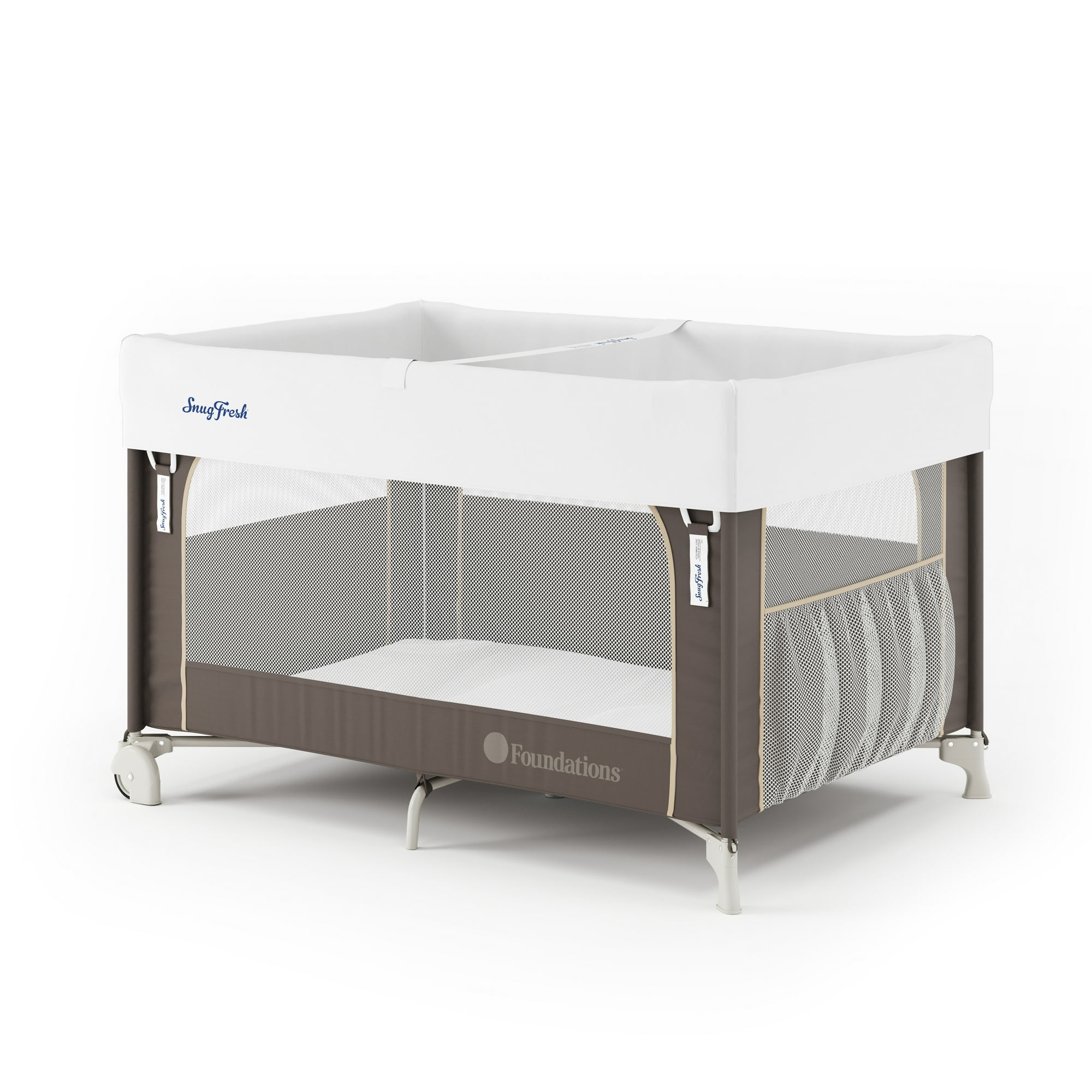 Click here for Foundations Snugfresh Elite Travel Play Yard With... prices