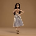 Barbie Basics Collectible Doll, Model 06 with Brunette Hair in Shimmery ...