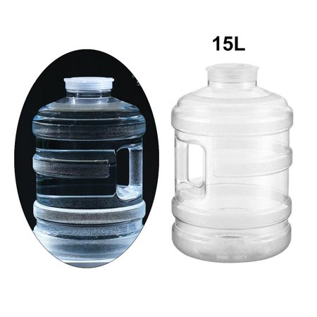 Water Container Jug Bottle with Carry Handle | Reusable Water Bucket ...