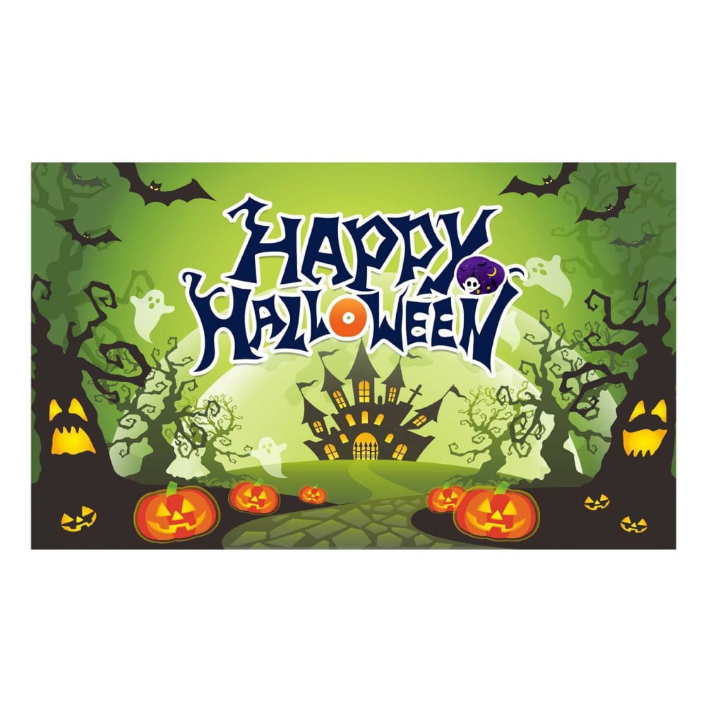 Halloween Wall Backdrop Decoration Exquisite Design Vivid Patterns ...