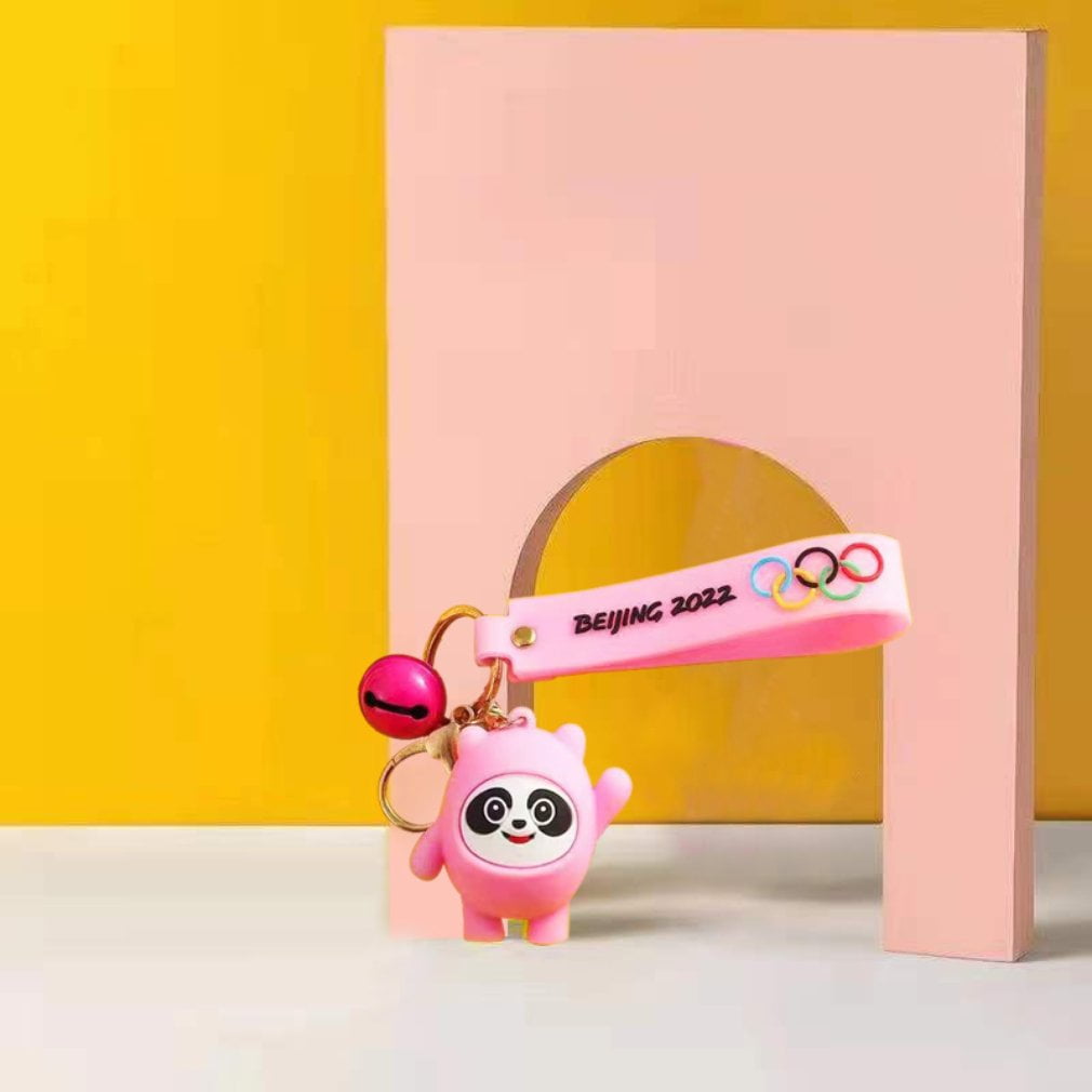 2022 Winter-Olympics Mascot Keychain Bing Dwen Dwen Winter-Olympics ...