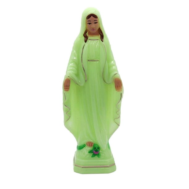 Figura de la Virgen María de plástico, ideal para regalar. Escultura ...