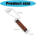 2. Foldable Guitar Rest with Adjustable Leather Strap and Anti-Slip ...