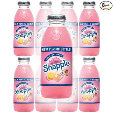 Snapple Black Cherry Lemonade, All Natural, 16 Fl Oz (Pack of 8, Total ...