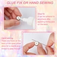 144pcs 9 colors Flower Sew on Rhinestones Glass Rhinestone Multi Strand ...