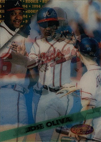1994 Sportflics Rookie/Traded #144 Jose Oliva MLB Baseball Trading Card ...
