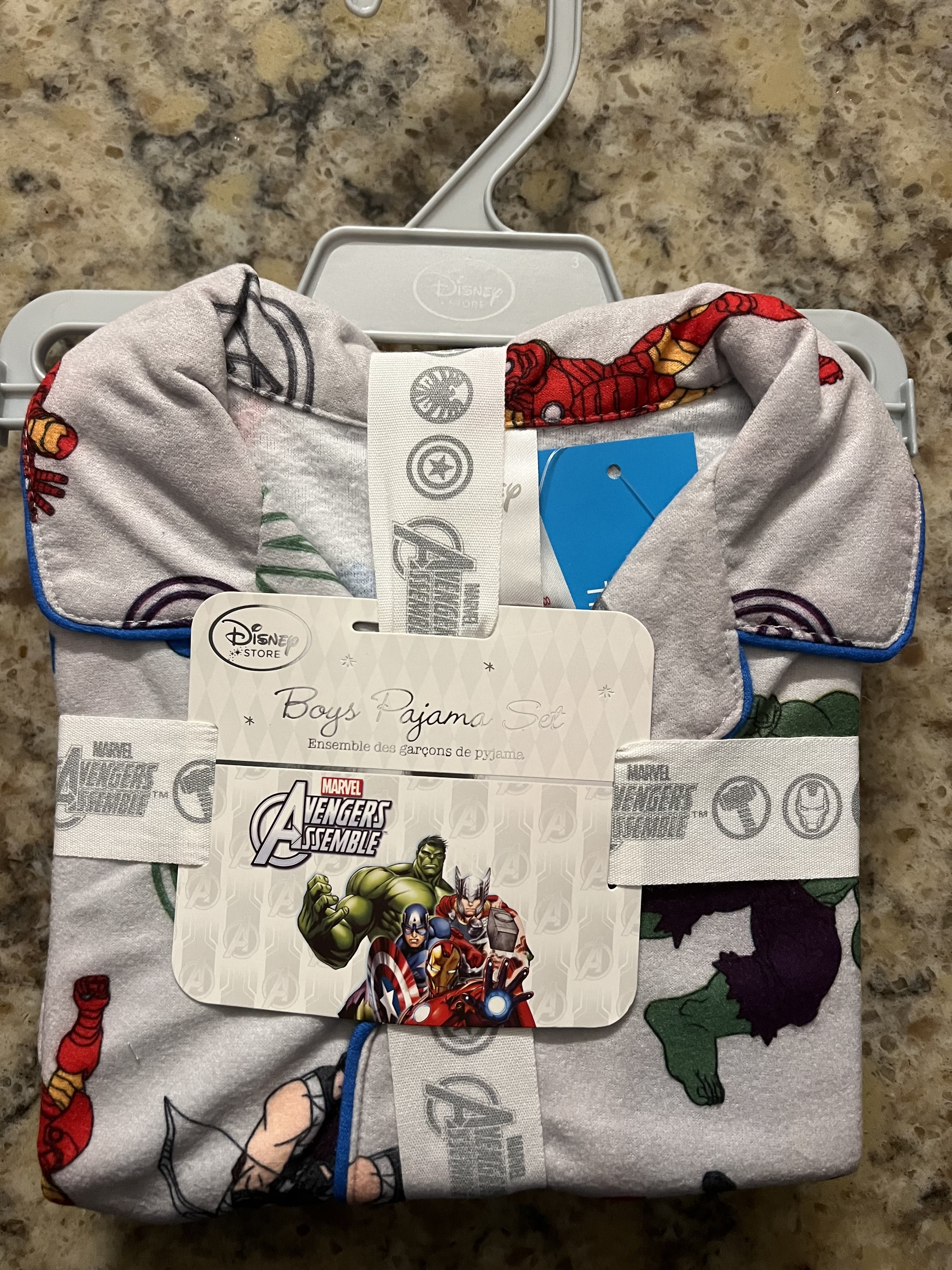 Disney Store Marvel Avengers Boys Pajamas Size 3 - Walmart.com