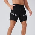 JUUYY Mens Athletic Shorts Drawstring Elastic Waist Running Workout ...