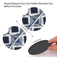 Car Cup Holder Pads 2 Pack Neoprene Coasters For Car Interior Non-Slip ...