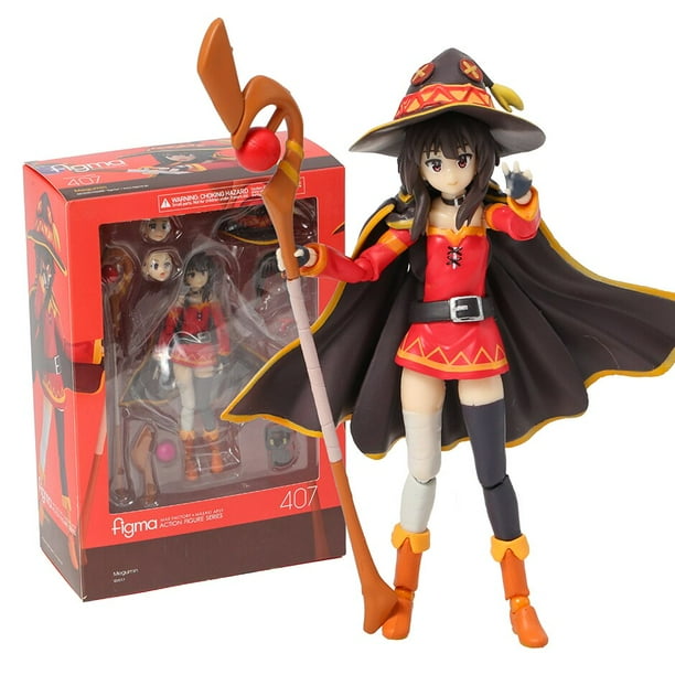 Figma 407 Megumin Bless This Wonderful World 2 figura de acción juguete ...