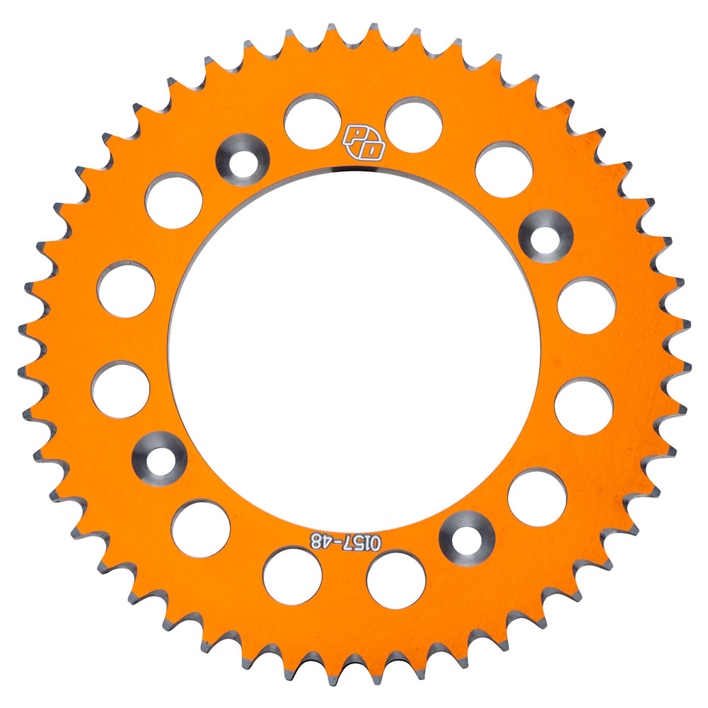 Primary Drive Rear Aluminum Sprocket 48 Tooth Orange For GASGAS MC 85 ...