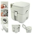 Jaxpety Portable Toilet, 20L/5.28 Gallon Outdoor Commode with ...
