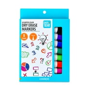 Pen+Gear Fine Tip Dry Erase Markers, Assorted Colors, 8 Count - Walmart.com