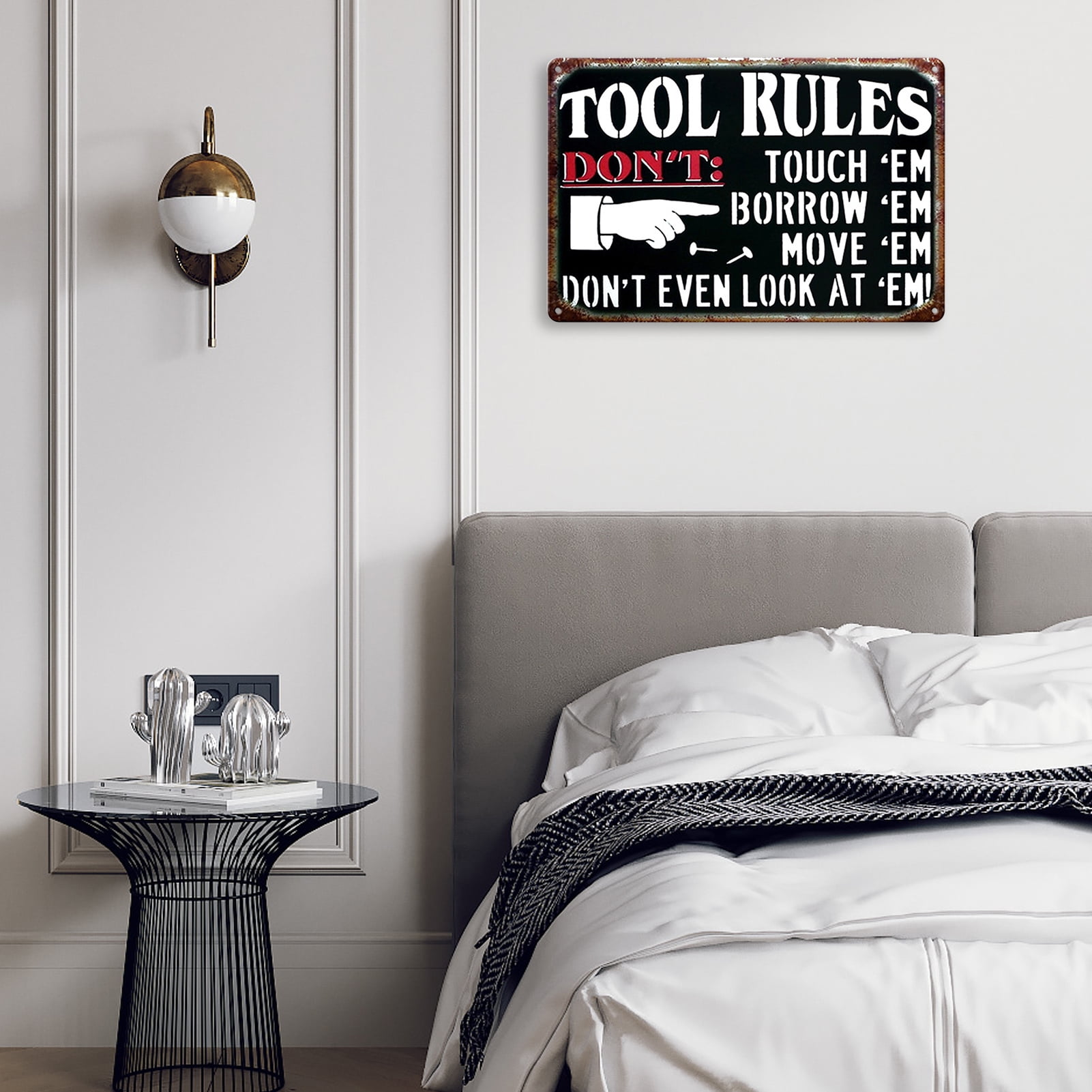 Vintage Style Tin Painting - UV Printing Retro Metal Tin Sign - Kitchen ...