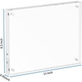 8.5x11 Picture Frame, Clear Certificate Document Magnetic Photo Frame ...