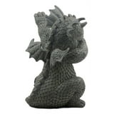 Ebros Whimsical Hip Hop Dabbing Garden Dragon Statue 9.25" Tall Look at ...