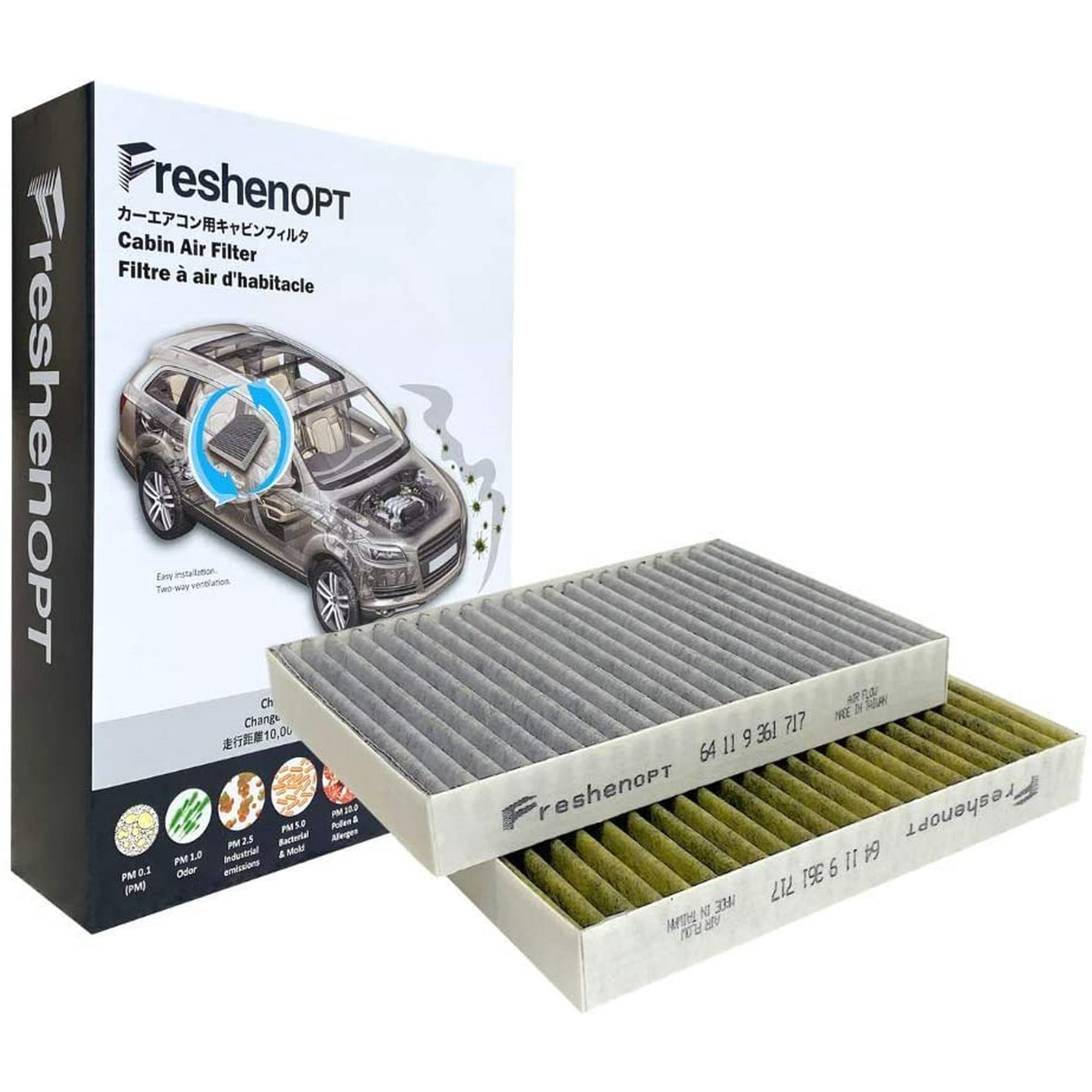 Click here for Freshenopt Three-Layer Premium Cabin Air Filter Fi... prices