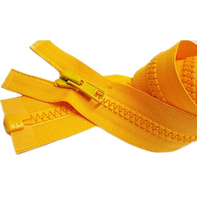 YKK #5 Molded Vislon Buttercup Yellow Medium Weight Jacket Separating ...