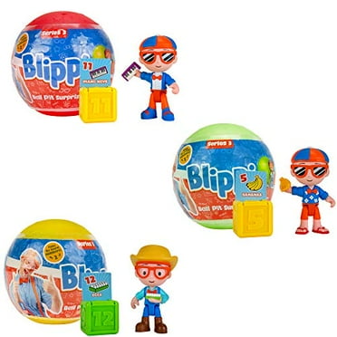 Blippi Surprise Boxes Learning Colors Figure Playset, Preschool Kids ...